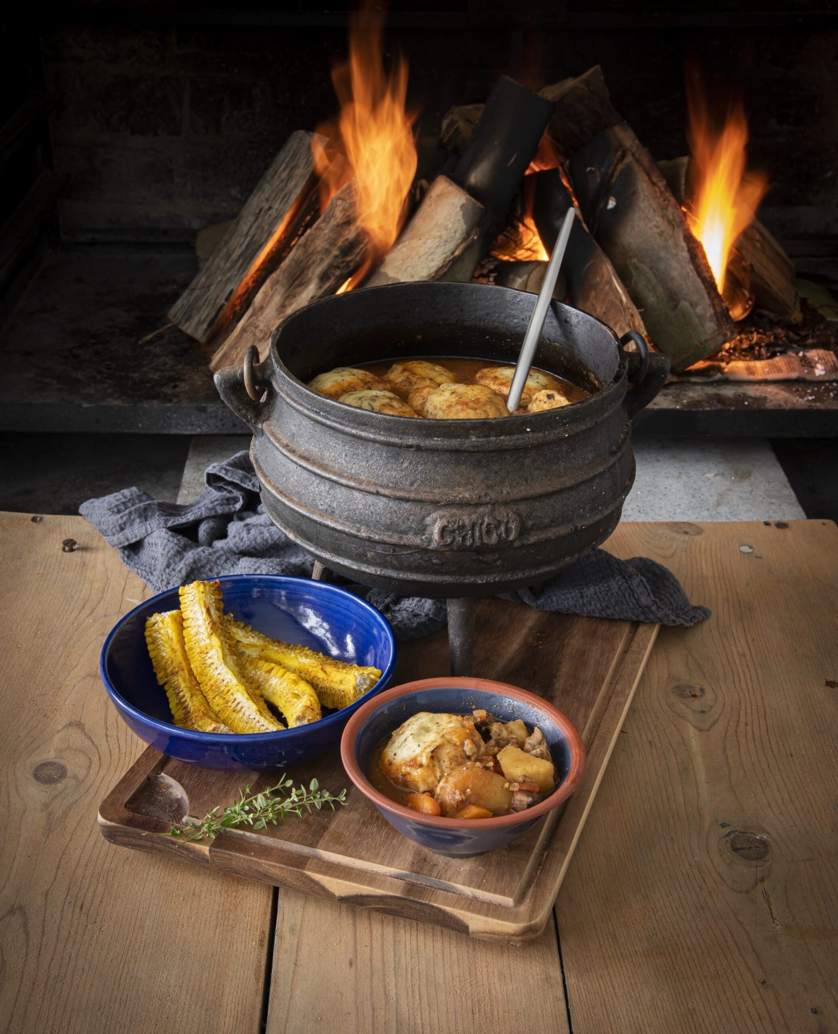 Beef Potjie With Bread Dumplings